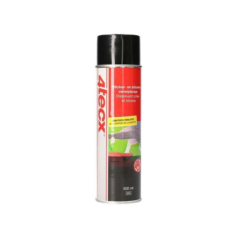 4tecx sticker bitum verwijderaar 500ml | CarpentierMooren.nl
