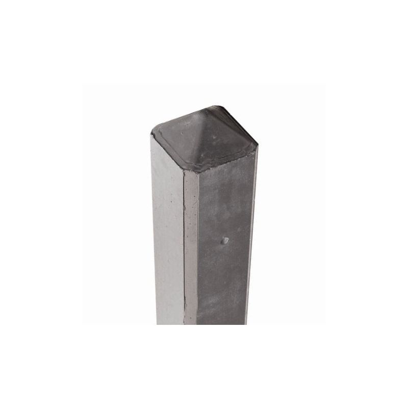 Beton paal metallic gecoat 10x10x180cm | CarpentierMooren.nl