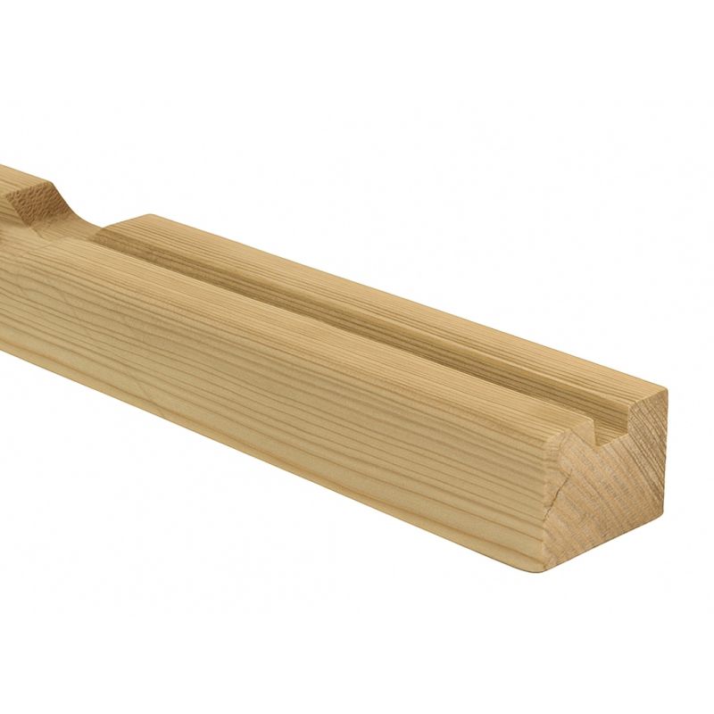 Ventilatielat geimpregneerd 21x48mm